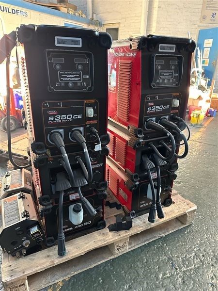 Lincoln Power Wave S350 AutoDrive SA Multi Process Welder